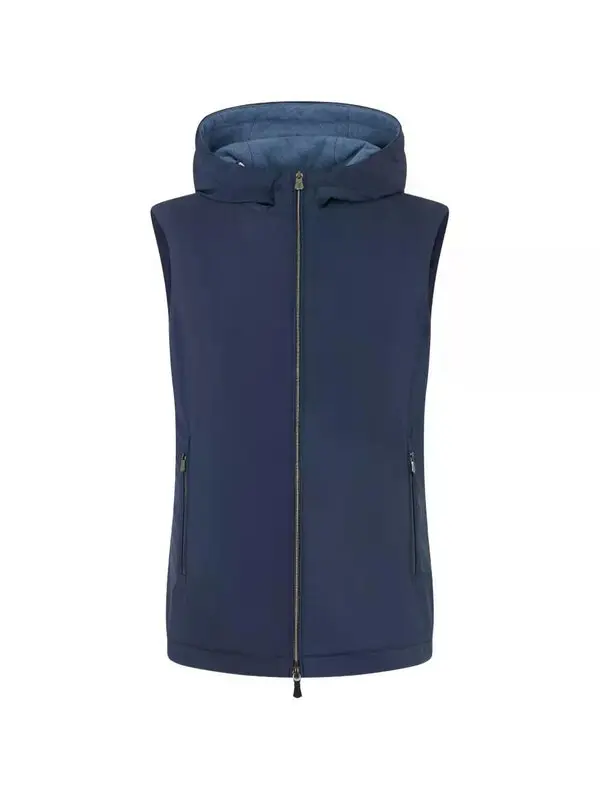 Fedeli Hooded Zip-up Gilet