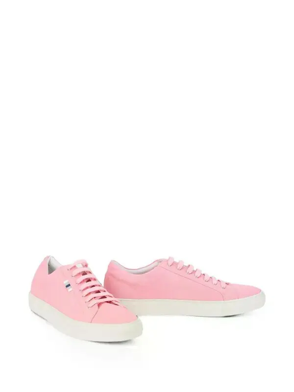 Fedeli Cotton Canvas Lace-up Sneakers