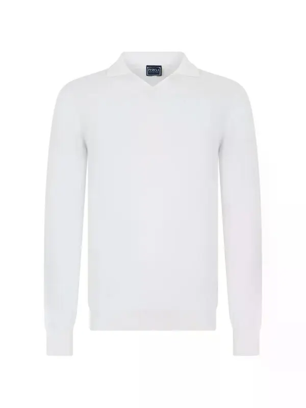 Fedeli Long-sleeve Polo Shirt