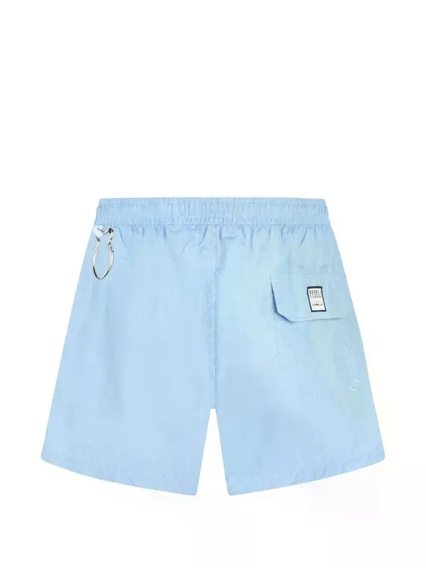 Fedeli Swim Shorts With Drawstring Waistband