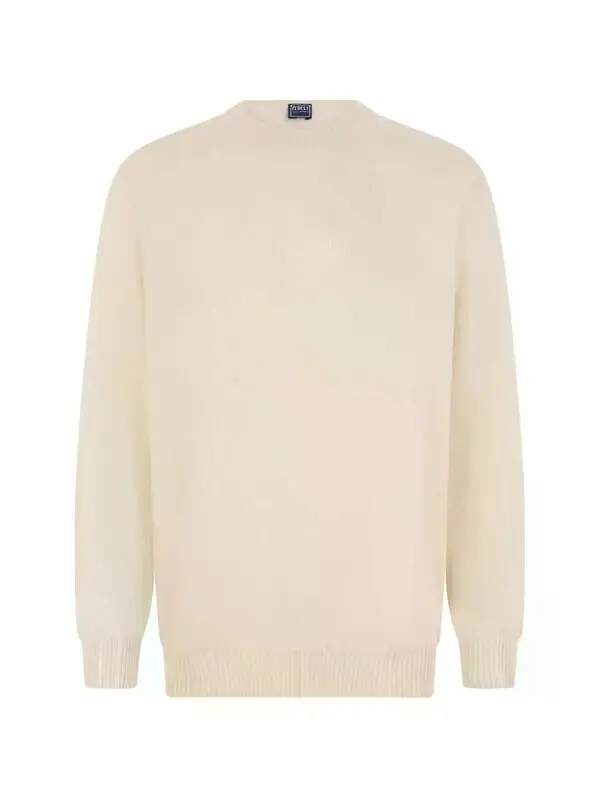 Fedeli Cashmere Crew Neck Sweater - Neutrals