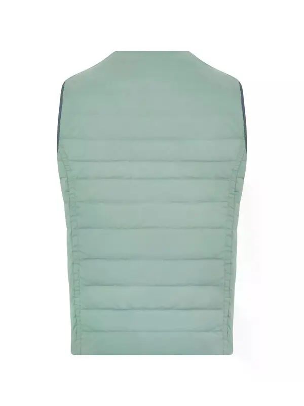 Fedeli Quilted V-neck Vest