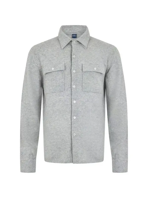 Fedeli Knit Button-up Sweater