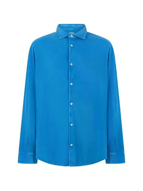 Fedeli Long-sleeve Button-up Shirt
