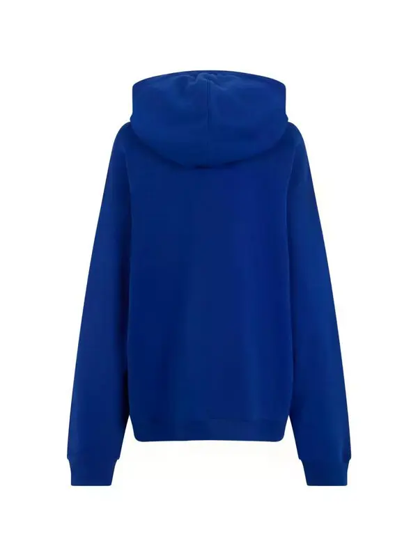 Moschino Print Zip-up Hoodie