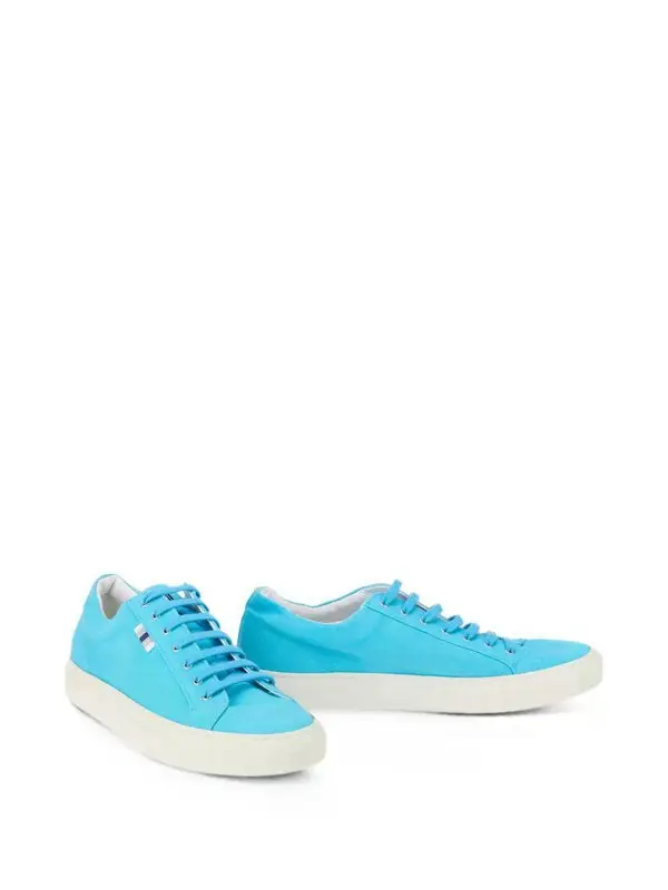 Fedeli Lace-up Cotton Sneakers