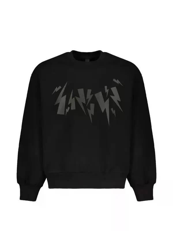 Neil Barrett Graphic Print Crewneck Sweatshirt