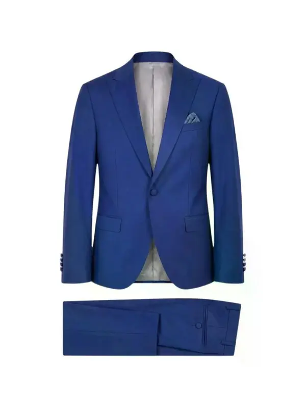 PAOLONI Peak-lapel Single-breasted Suit