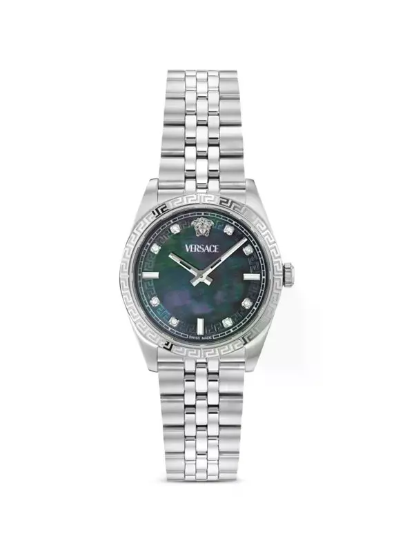 Versace Millennium Greca 32mm Watch - Black