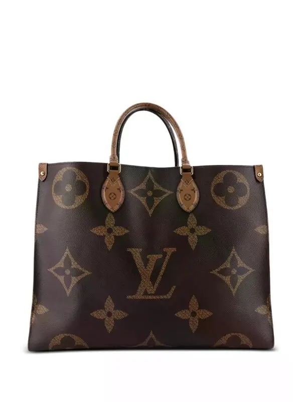 LOUIS VUITTON Onthego Giant Monogram Gm Tote Bag - Brown