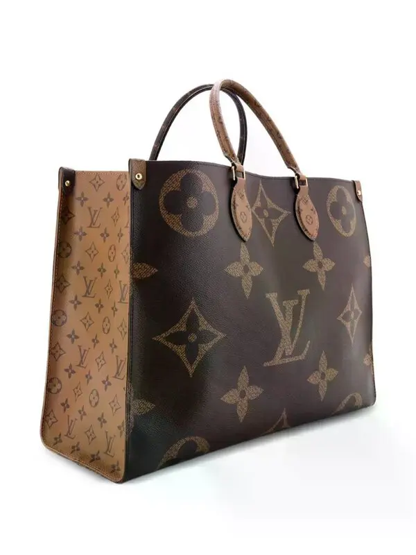 LOUIS VUITTON Onthego Giant Monogram Gm Tote Bag - Brown