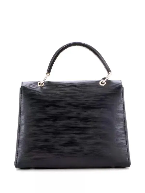 LOUIS VUITTON Grenelle Pm Satchel Epi Leather - Black