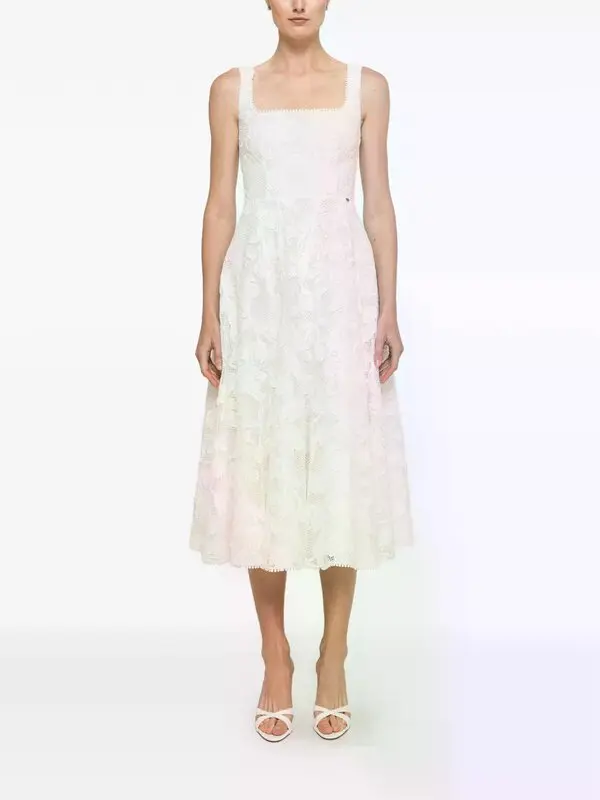 NISSA Lace Midi Dress