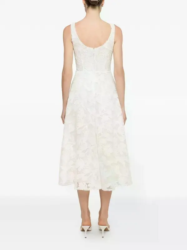 NISSA Lace Midi Dress