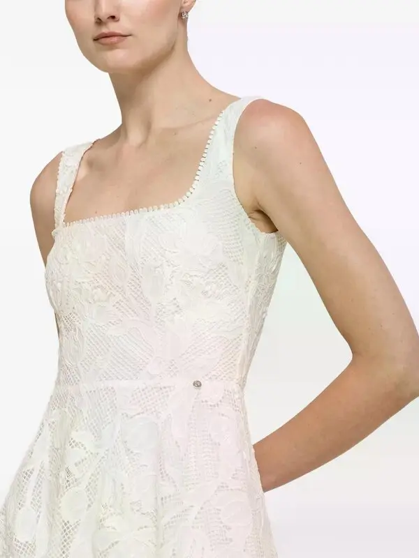 NISSA Lace Midi Dress