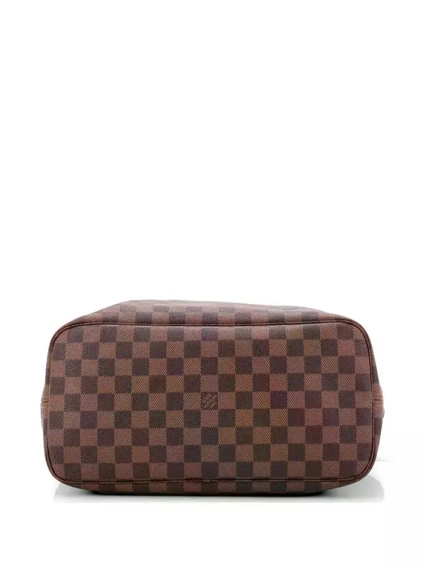 LOUIS VUITTON Damier Neverfull Mm Tote Bag - Brown