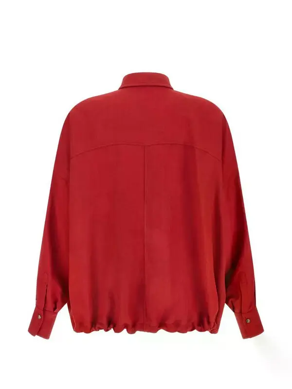 Brunello Cucinelli Pocket Detail Shirt - Red