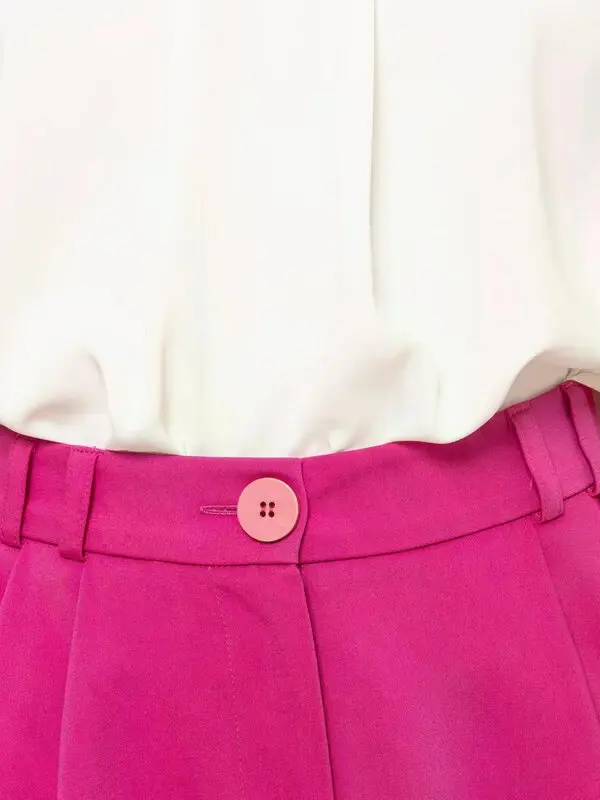 NISSA High-waisted Cotton Midi Skirt
