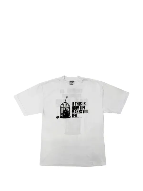 BABYLON Bb Caged T-shirt - White