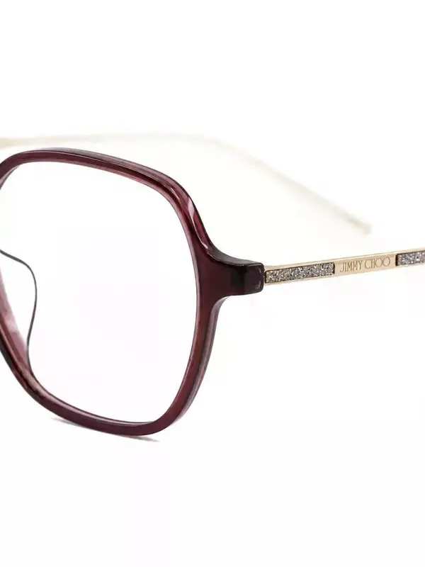 JIMMY CHOO Logo-detail Glasses