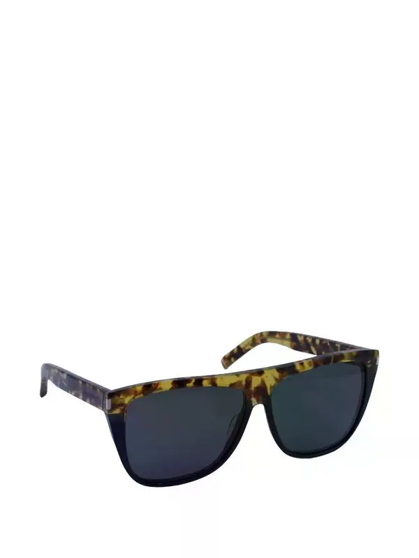 Saint Laurent Tortoiseshell-effect Sunglasses