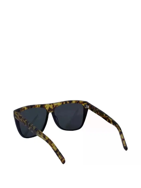 Saint Laurent Tortoiseshell-effect Sunglasses