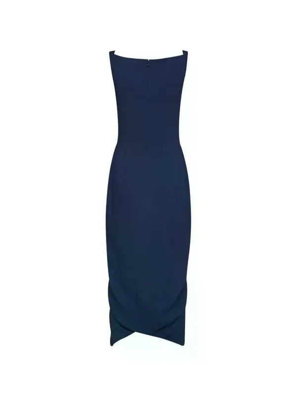 VIVIENNE WESTWOOD Draped Asymmetric Midi Dress