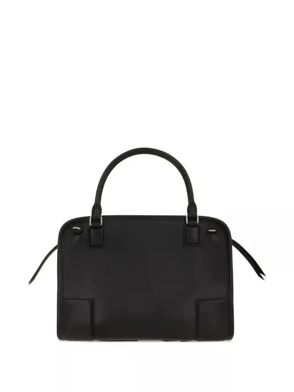Loewe Amazona Smooth Leather Tote Bag - Black