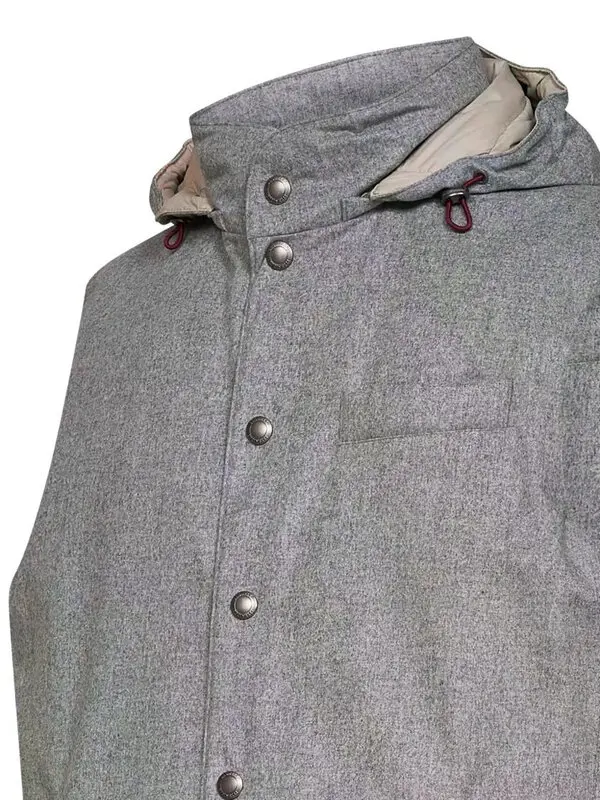Brunello Cucinelli Light Wool Padded Gilet