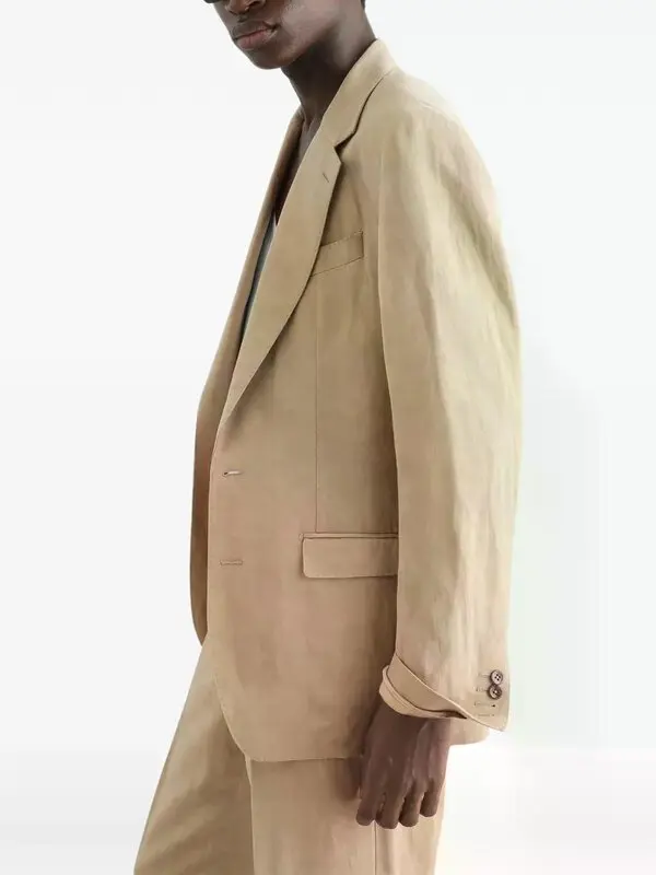 Dolce & Gabbana Martini Light Single-breasted Linen Jacket - Neutrals