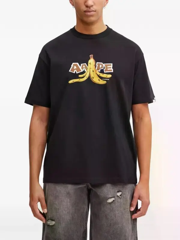 AAPE BY *A BATHING APE Banana-print T-shirt