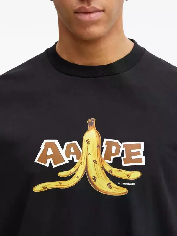 AAPE BY *A BATHING APE Banana-print T-shirt