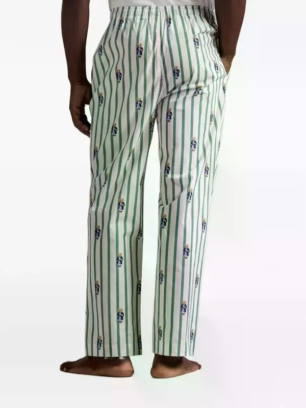 Polo Ralph Lauren Polo Bear Striped Pajamas Trousers