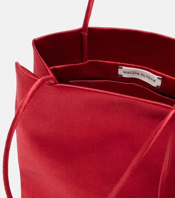 Magda Butrym Julia Satin Shoulder Bag
