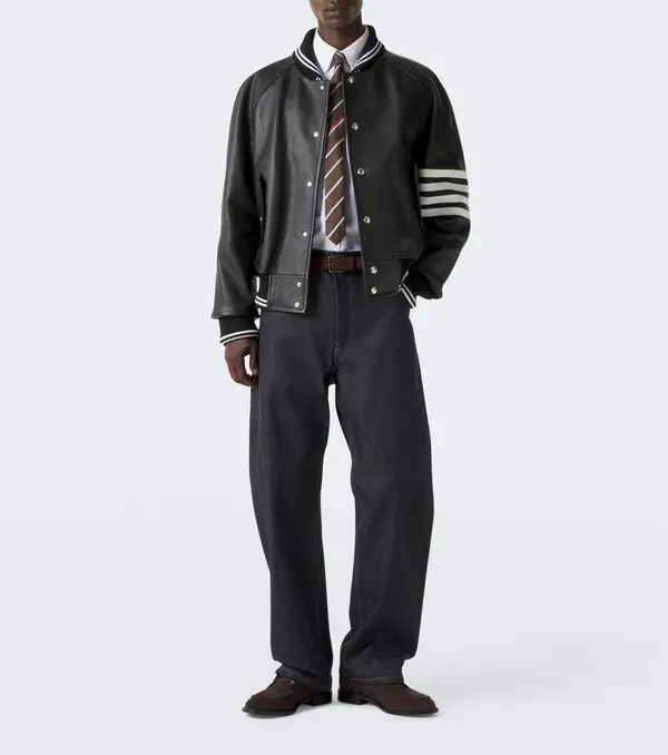 Thom Browne Suede Boat Shoes - Brown