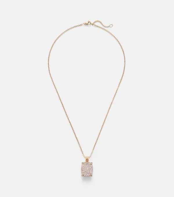 David Yurman Châtelaine® 18kt Yellow Pendant Necklace With Diamonds - Gold