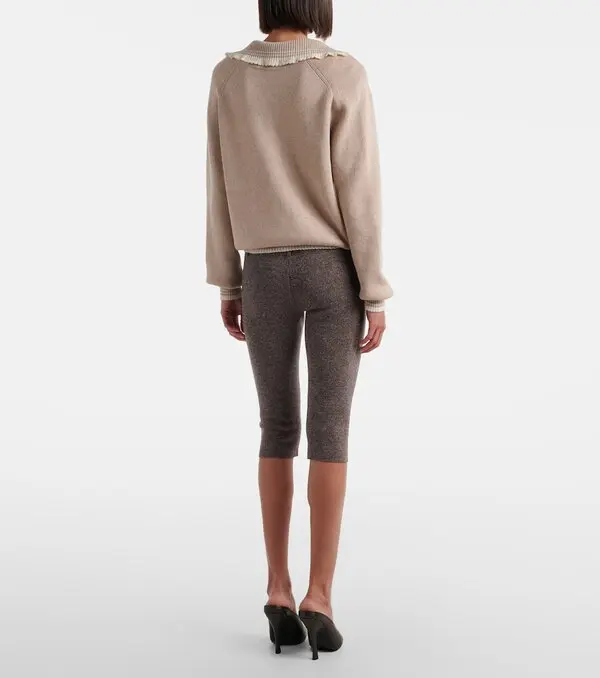 Magda Butrym Wool Capri Pants