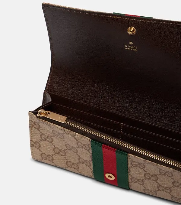 Gucci Essence Gg Canvas Wallet
