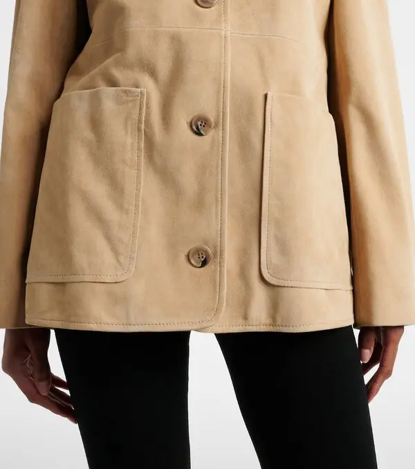 Nour Hammour Suede Jacket
