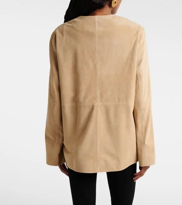 Nour Hammour Suede Jacket
