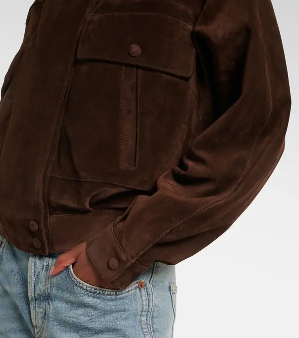 Saint Laurent Suede Jacket