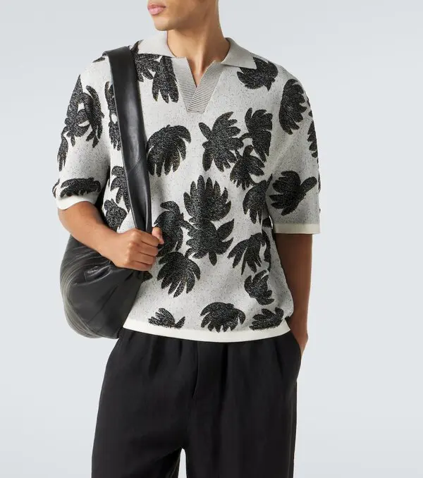 Commas Name Polo Sweater