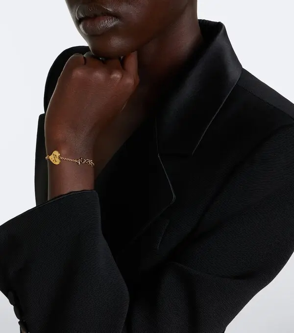 Saint Laurent Cassandre Chain Bracelet