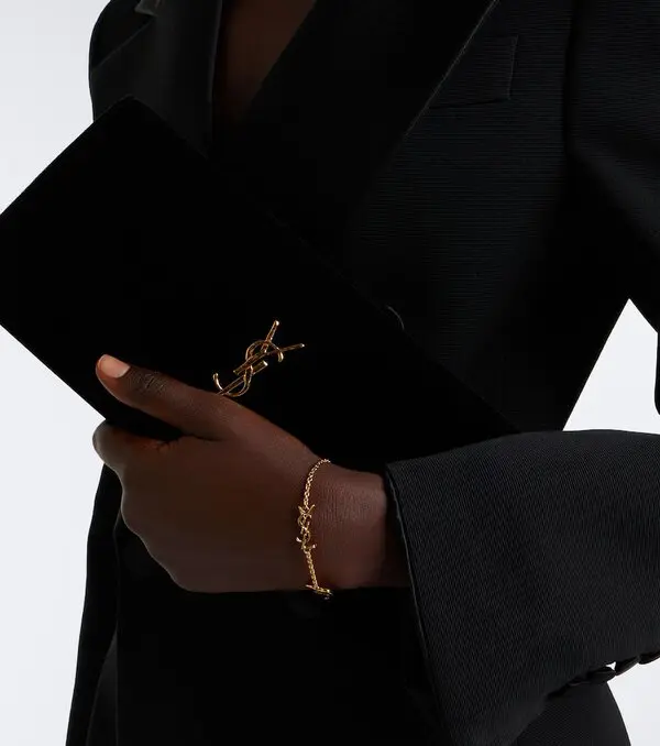 Saint Laurent Cassandre Chain Bracelet