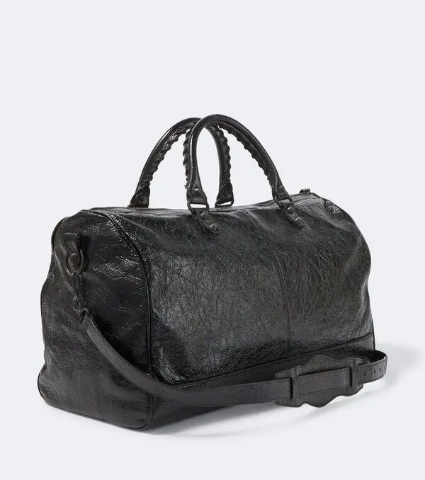 Balenciaga Le City Leather Tote Bag - Black