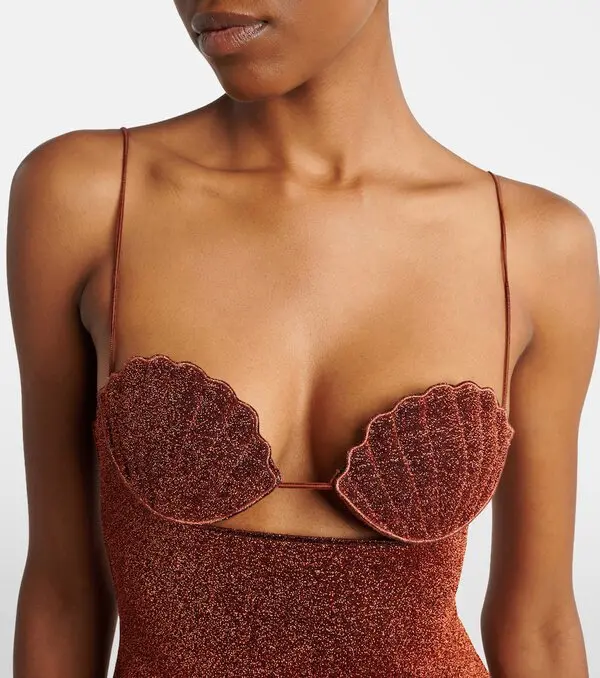 Oseree Lumière Shell Minidress