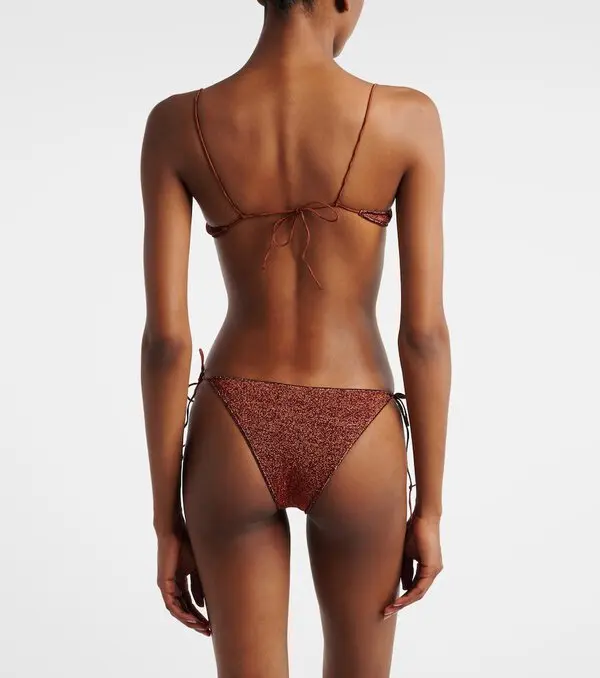 Oseree Lumière Shell Bikini - Brown