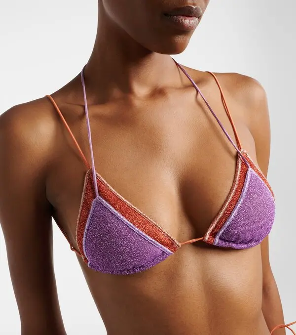 Oseree Lumière Layered Bikini - Orange