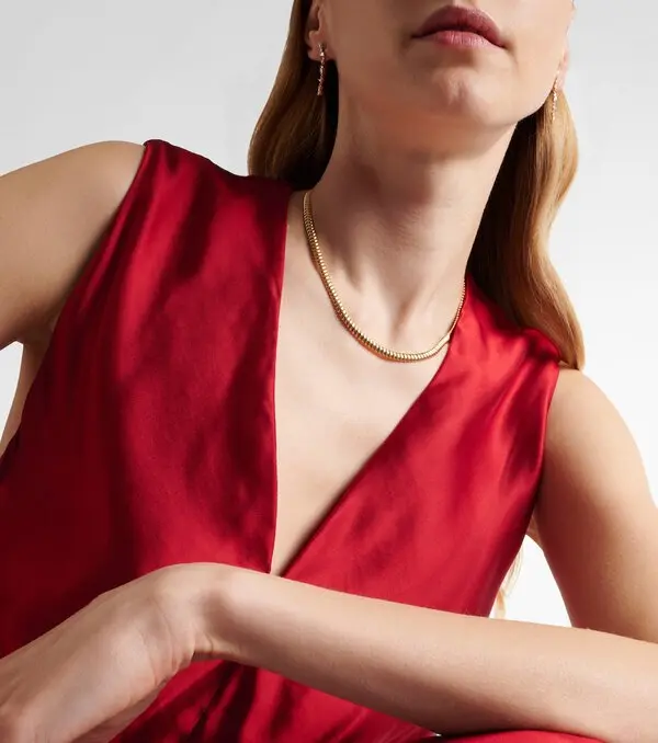 ANITA KO 18kt Yellow Choker Necklace