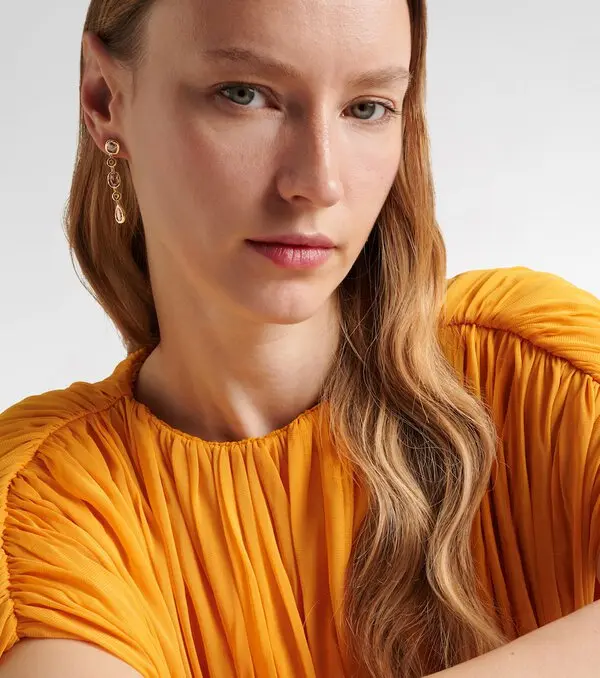 OCTAVIA ELIZABETH Nesting Gem Diamond Drop Earrings